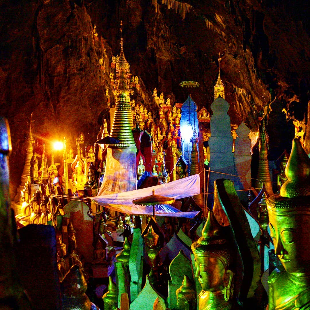 Pindaya Cave: Home to Over 8000 Gold-Leafed Buddha Statues in Myanmar ...