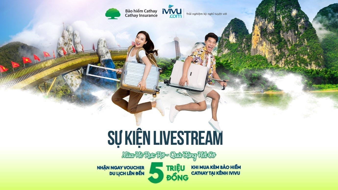 Bảo hiểm Cathay thông báo kết quả giải thưởng “Sự kiện livestream” ngày ...