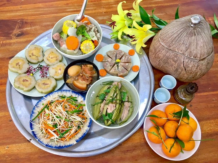 Thơm ngon đã mắt với 9 món ẩm thực Tết miền Tây